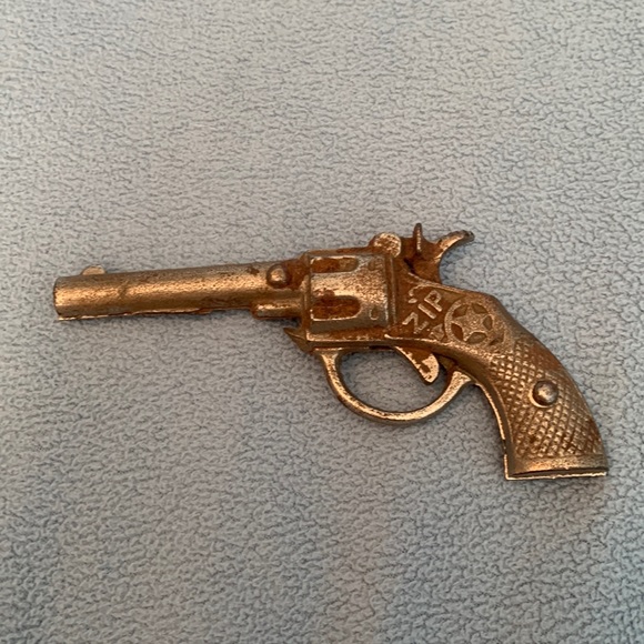 Vintage | Toys | Vintage Cast Iron Toy Gun | Poshmark